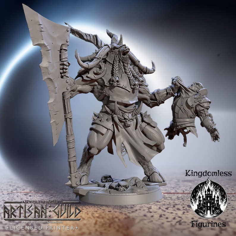 Rise of the Beastman Miniature Set: Dnd Tabletop RPG, Artisan Guild - Etsy