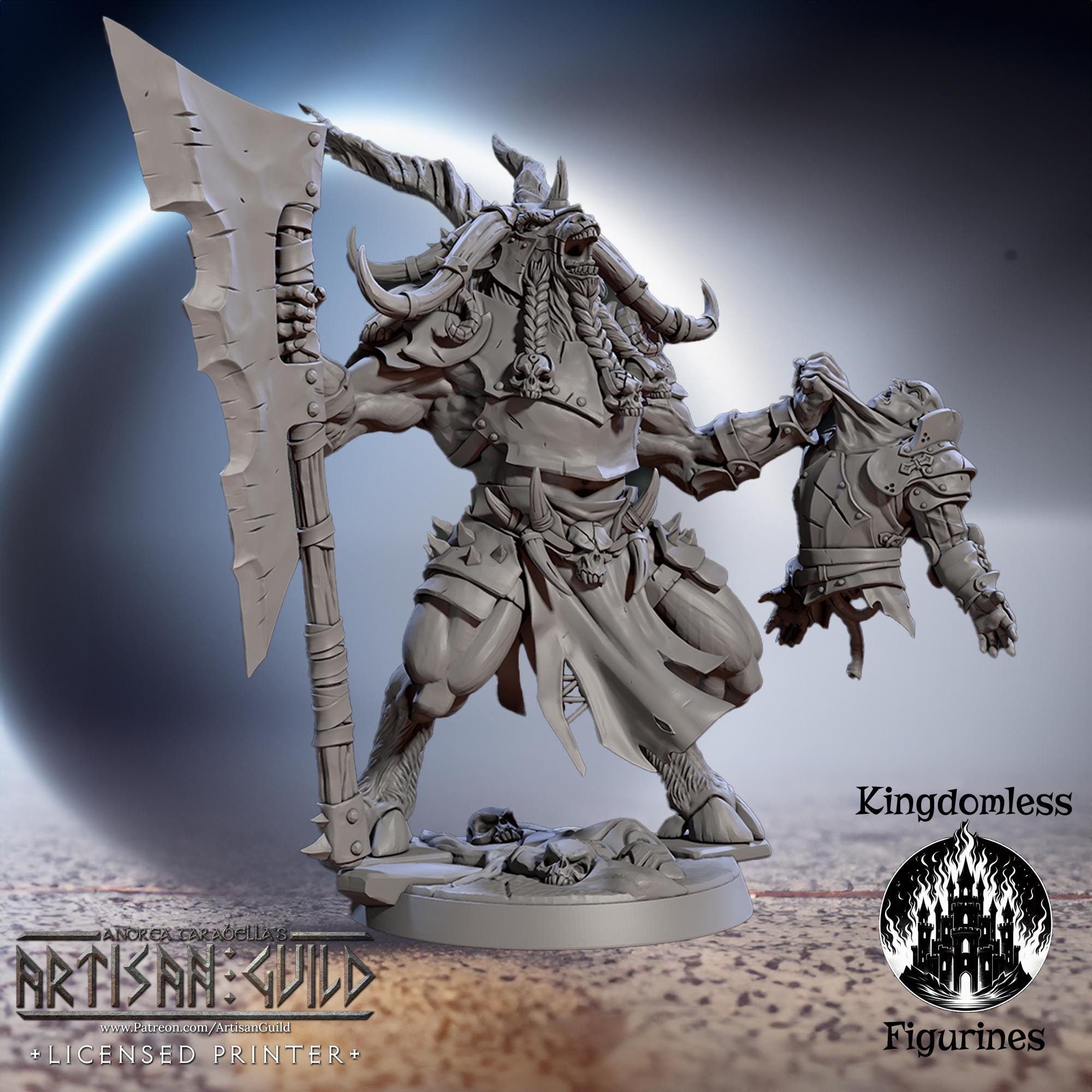 Rise of the Beastman Miniature Set: Dnd Tabletop RPG, Artisan Guild - Etsy