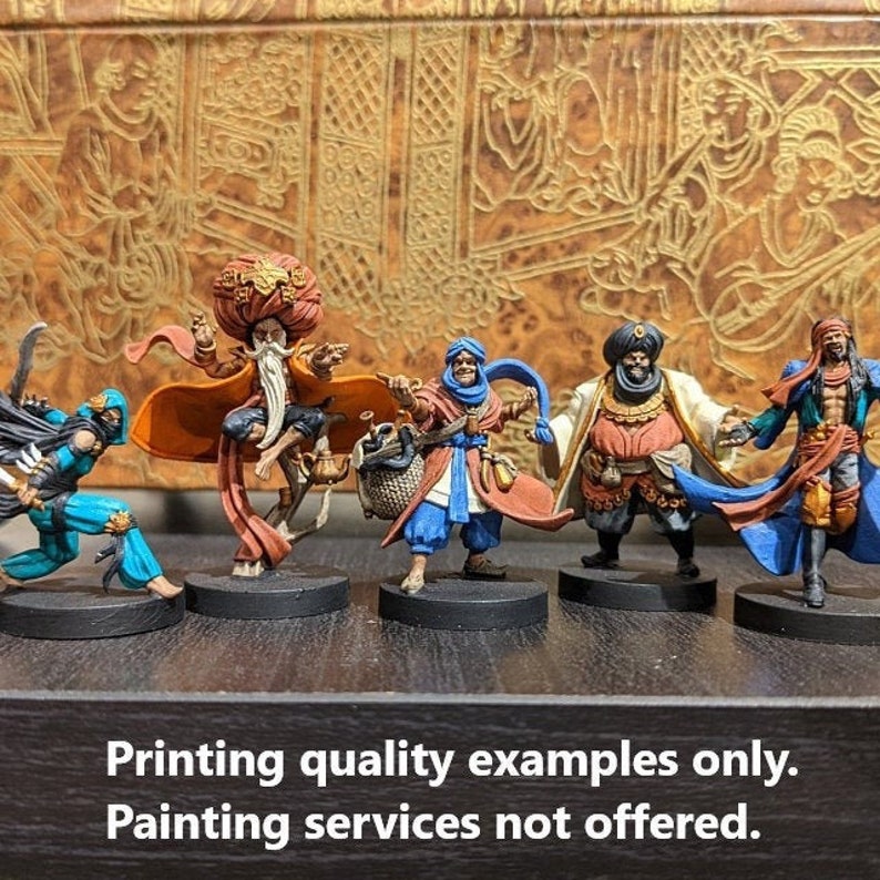3d Resin Printing Service for Dnd Miniatures Dnd Tabletop - Etsy