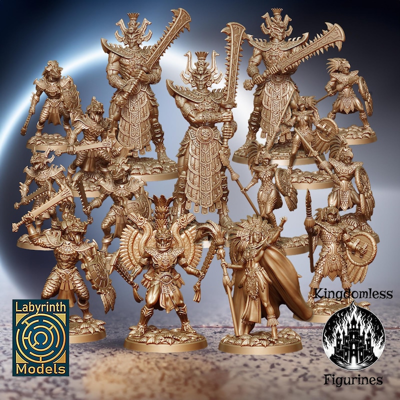 Aztec Dnd Model - Etsy