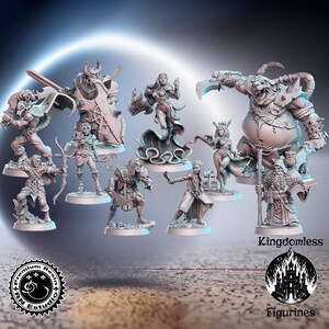 Female Ranger Dnd Miniature | Tabletop RPG DND Mini | D&D Figurines ...