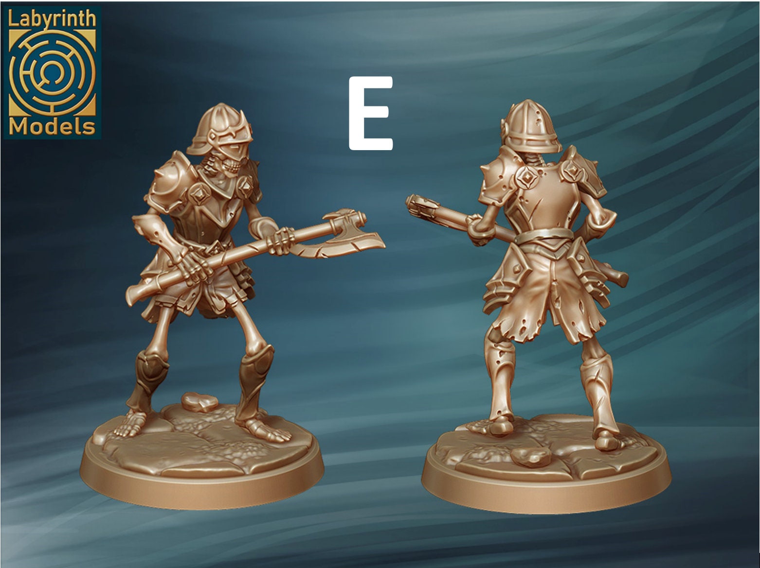 Skeleton Warriors Dnd Miniature Tabletop RPG Dnd Mini D&D - Etsy