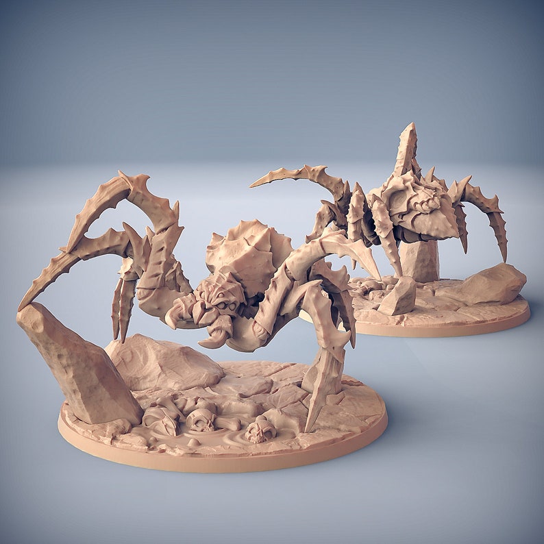 Goblin Spider Rider Dnd Miniature Tabletop RPG Mini D&D - Etsy