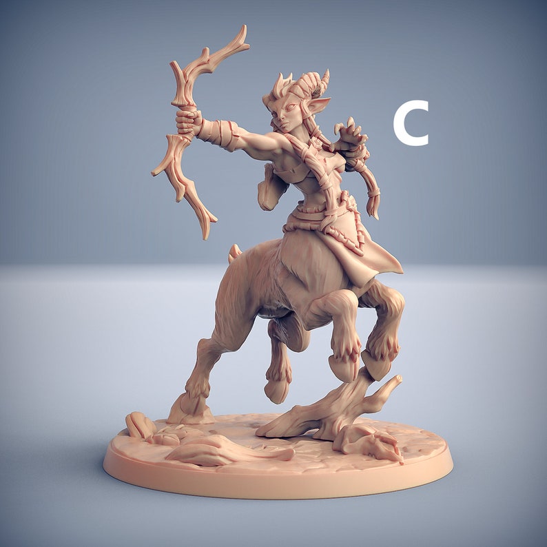 Satyr Centaur Miniature | Dnd, Pathfinder Tabletop RPG Figure | Artisan ...