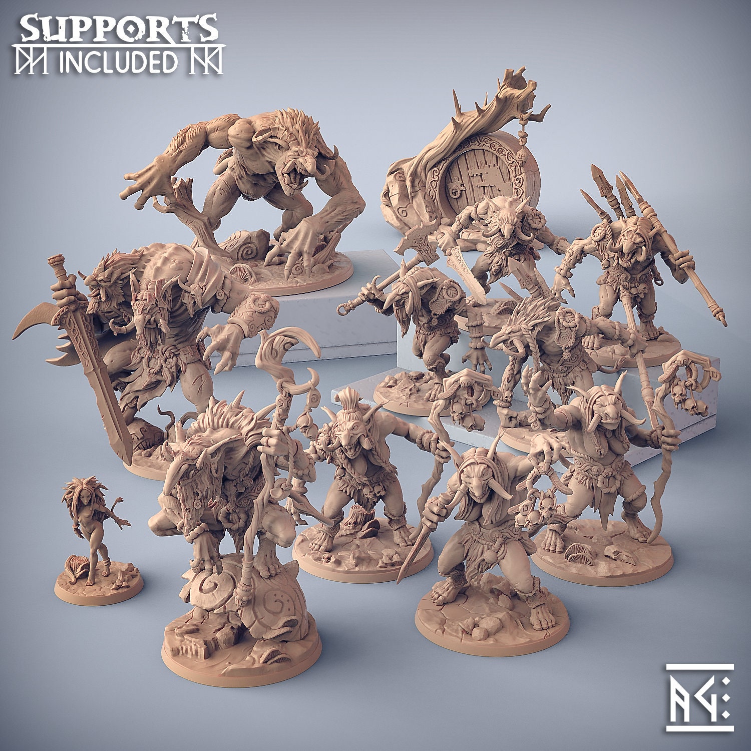 Giant Troll Dnd Miniature Tabletop RPG Dnd Mini D&D - Etsy