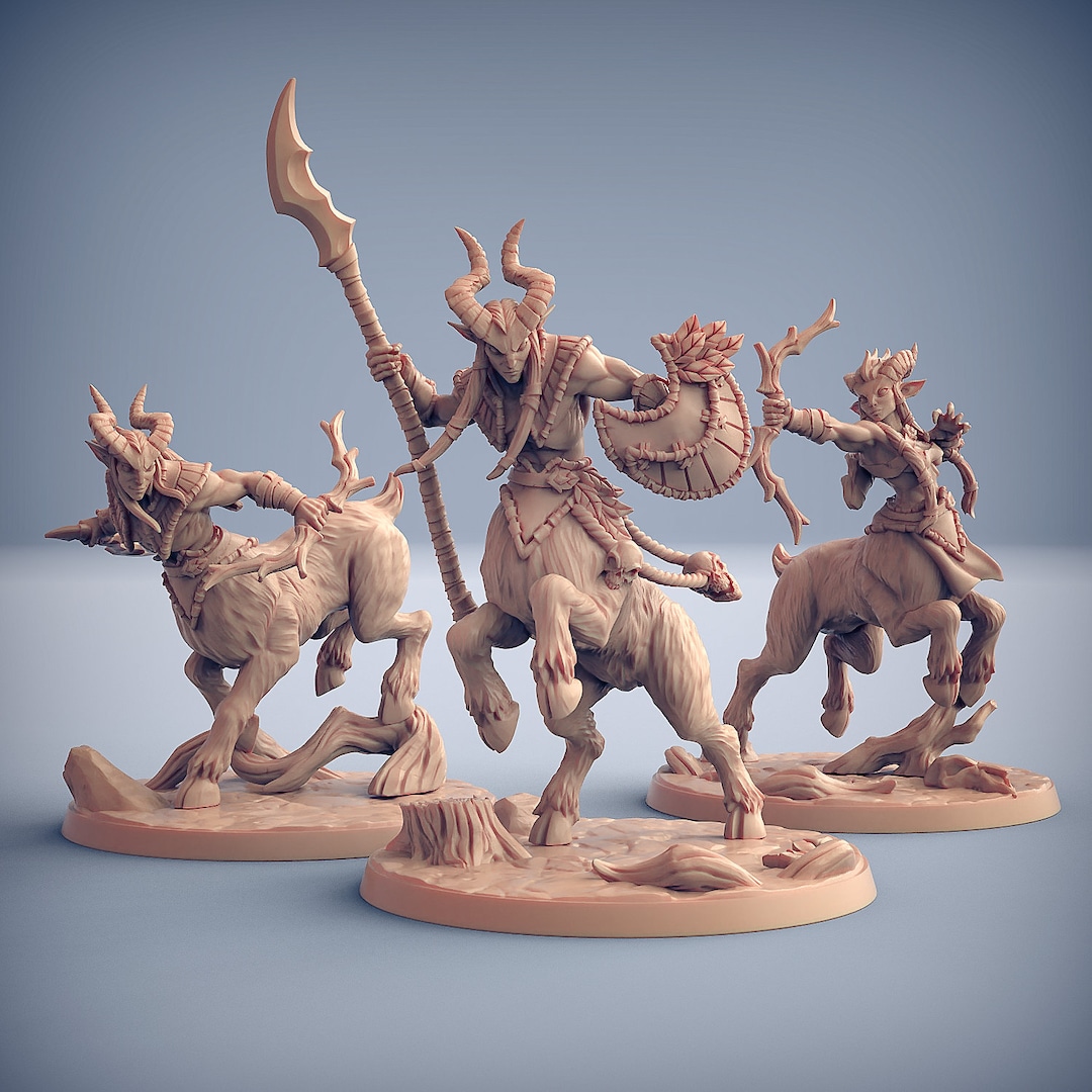 Satyr Centaur Dnd Miniature Tabletop RPG Dnd Mini D&D Figurines for ...
