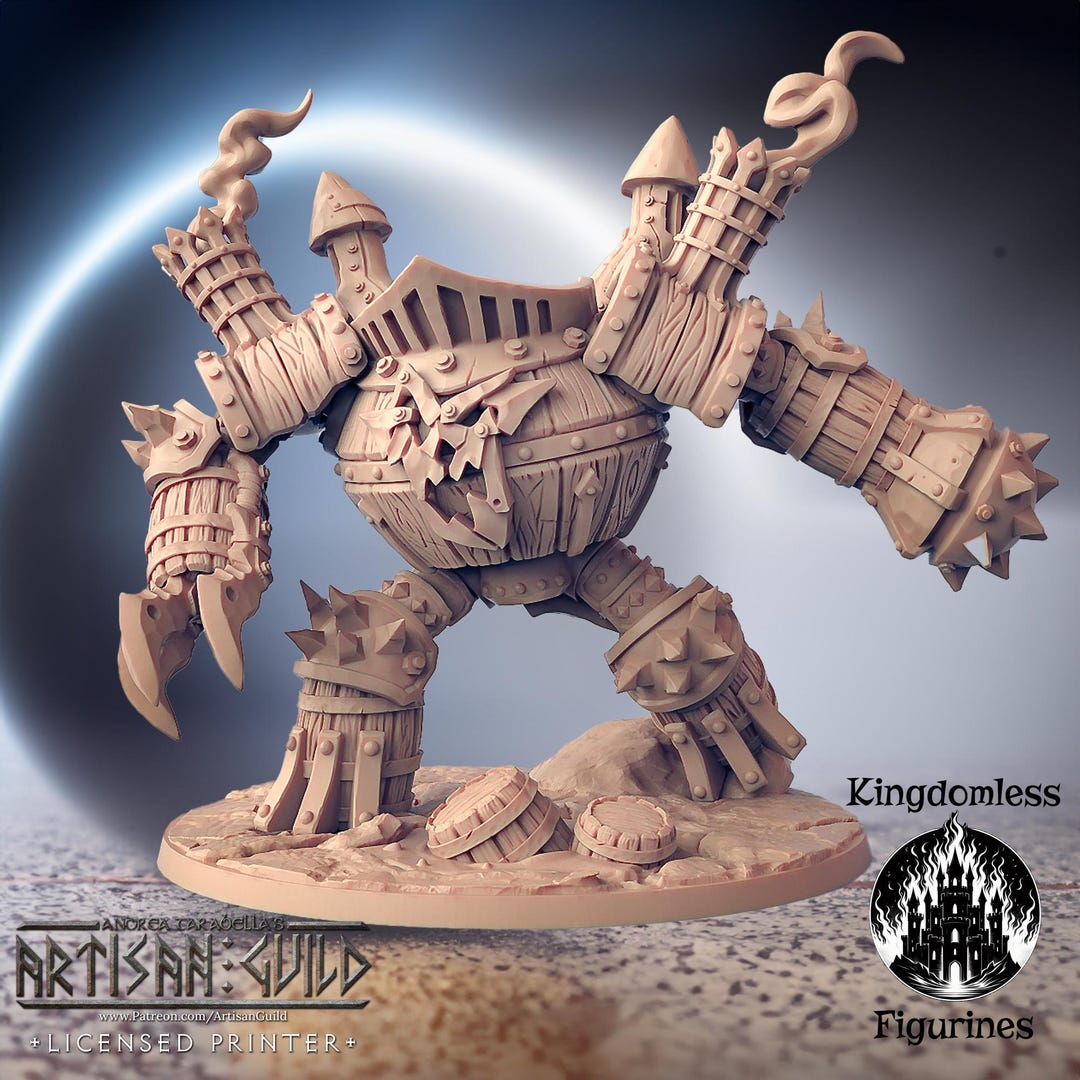 Goblin Scrap Golem Miniature | Modular Dnd, Pathfinder RPG Mini ...