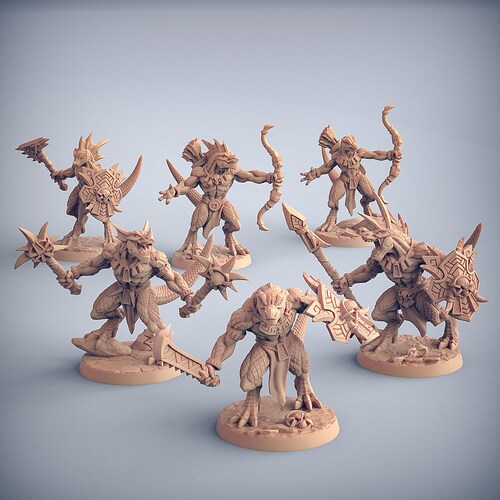 Dnd Djinn Male Mini Genie Tabletop RPG Miniature D&D - Etsy