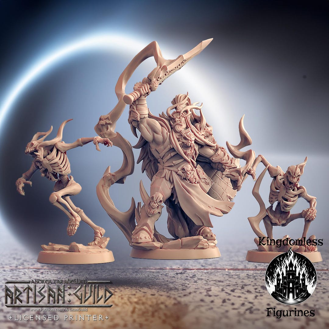 Orc Necromancer Mage Dnd Mini | Dnd Tabletop RPG Miniature | D&D ...