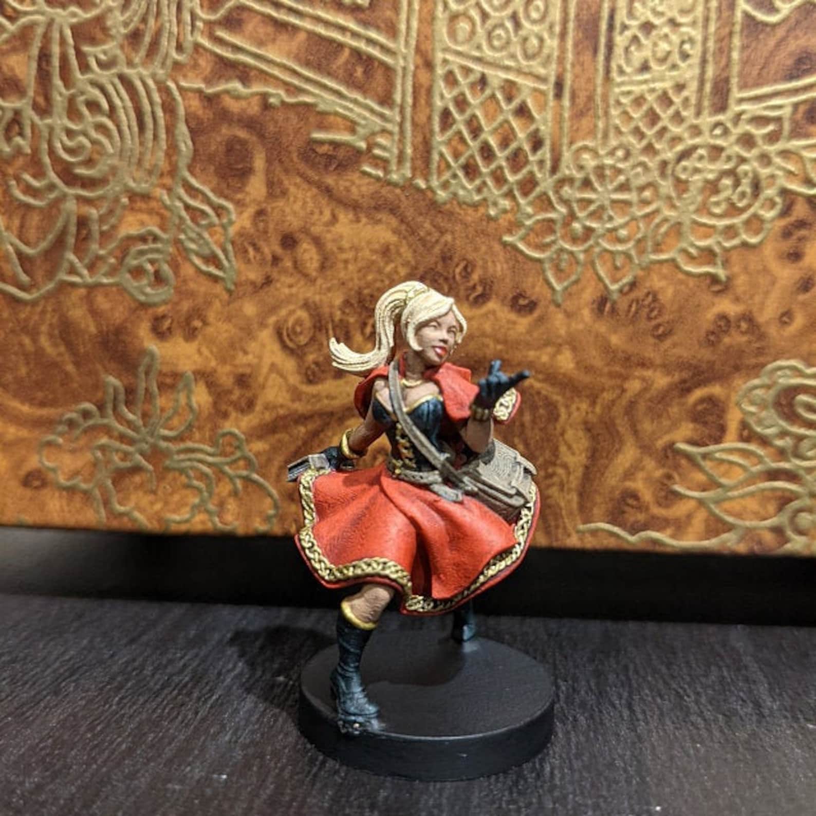 Female Wizard Mini Dnd Tabletop RPG Miniature D&D Figurines Pathfinder ...