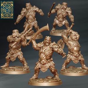 Gladiators Vol 2 Full Set Dnd Miniature, Tabletop RPG Dnd Mini, D&D ...