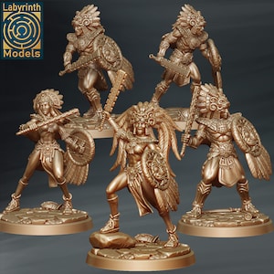 Gladiators Vol 2 Full Set Dnd Miniature, Tabletop RPG Dnd Mini, D&D ...