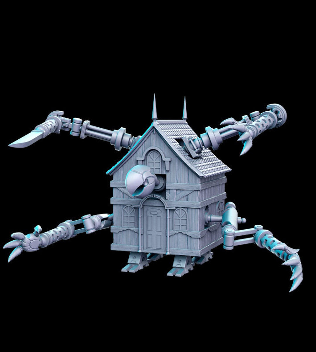 Clockwork Birdhouse Mimic Dnd Miniature, Tabletop RPG Dnd Mini, D&D ...