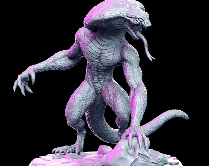 Snake Man Snakeman Vipeerath Viper Man Sands of Time 28mm 32mm ...