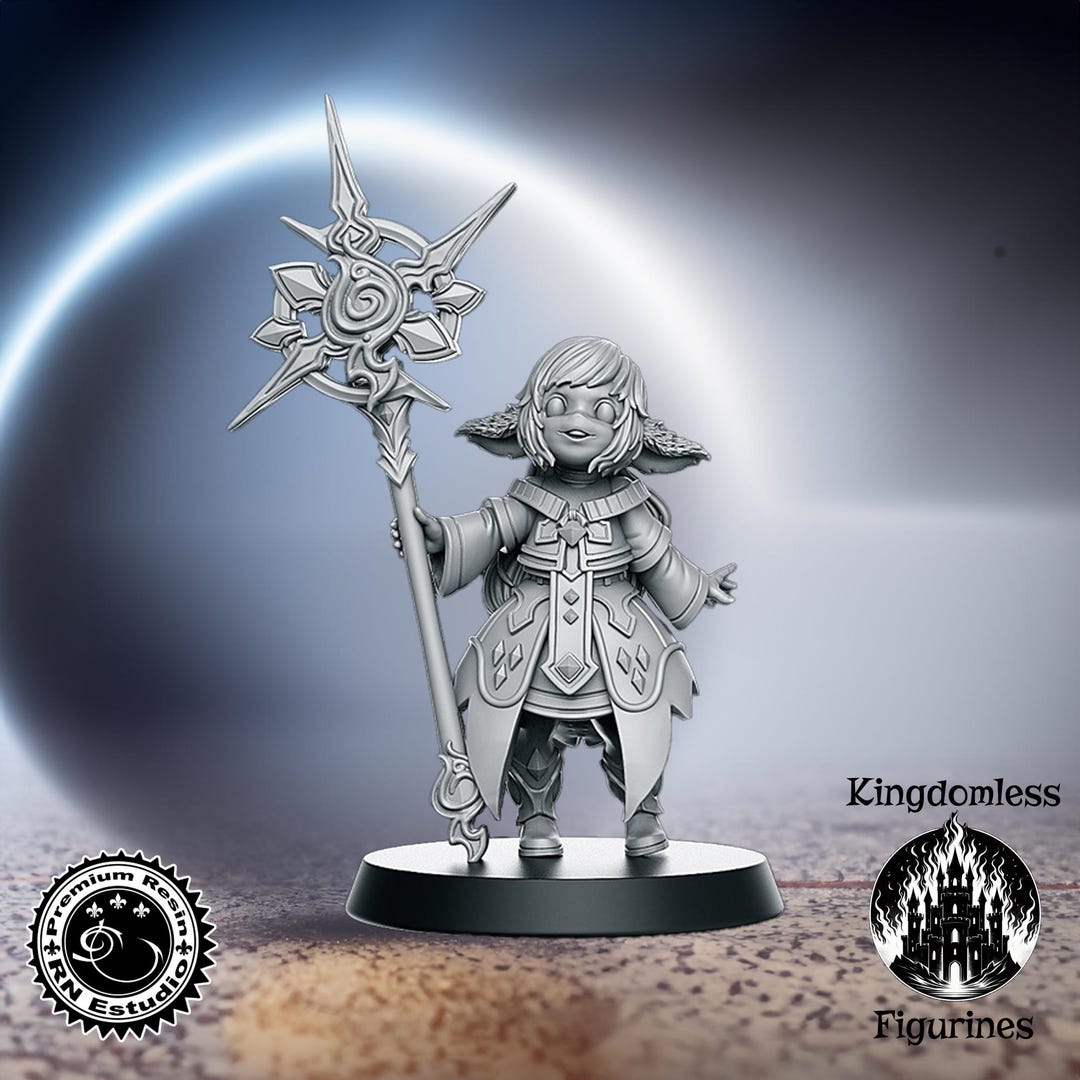 Firbolg Wizard, Tabletop RPG Dnd Mini, D&D Figurines, Fantasy Gaming ...