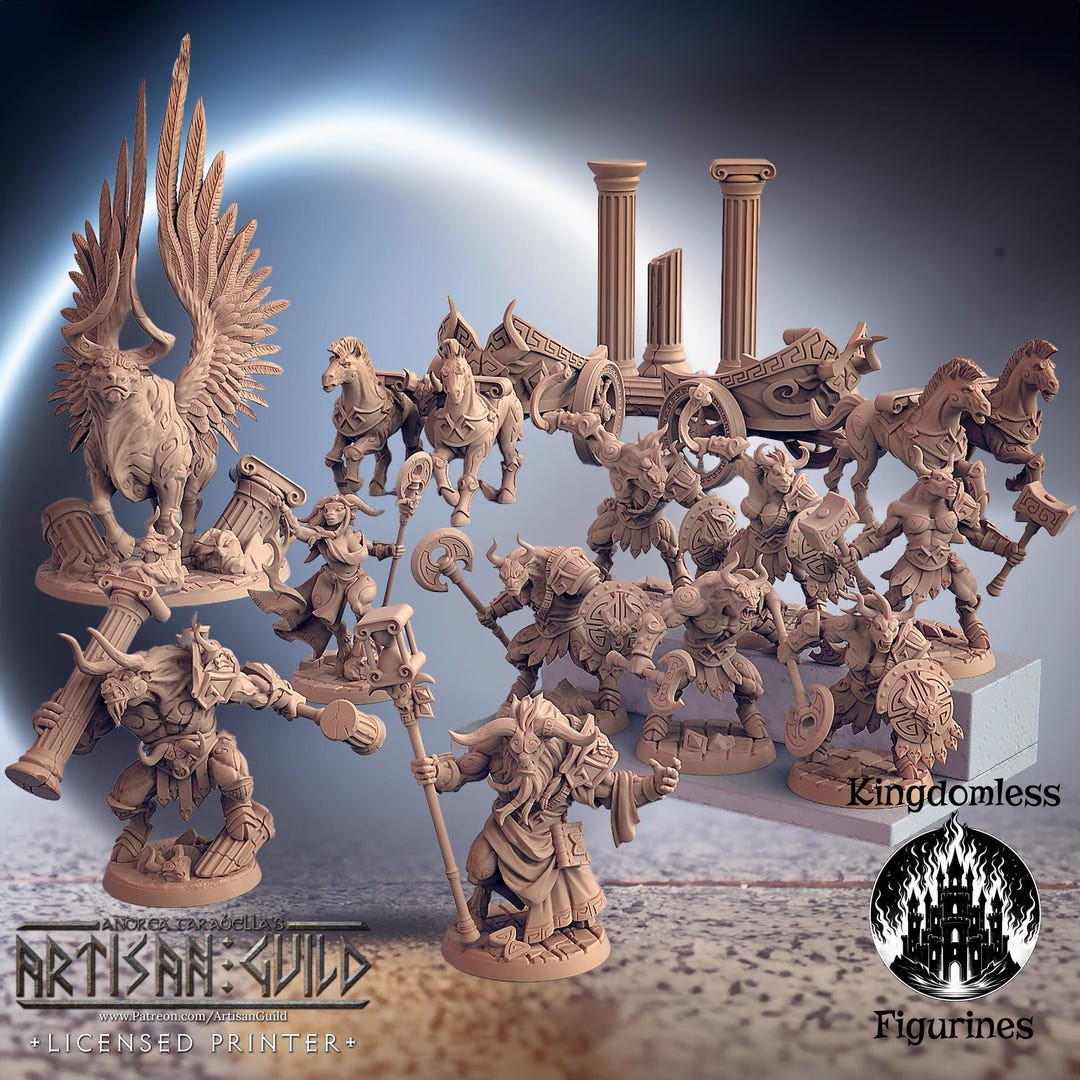 Order of the Labyrinth Full Set Dnd Miniature | Tabletop RPG Dnd Mini ...
