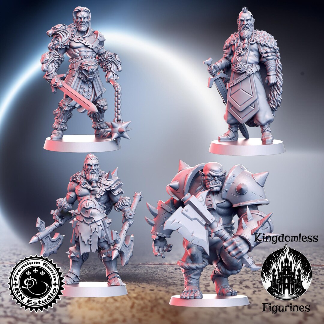 Savage Pack Set Dnd Miniature, Tabletop RPG Dnd Mini, D&D Figurines ...