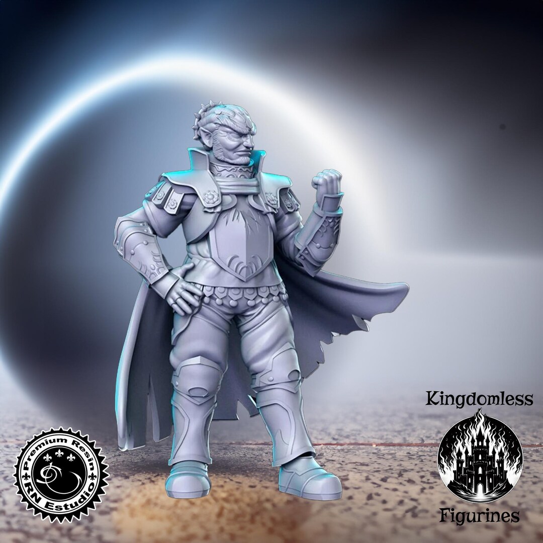 Orc Leader Dnd Miniature, Tabletop RPG Dnd Mini, D&D Figurines, Fantasy ...