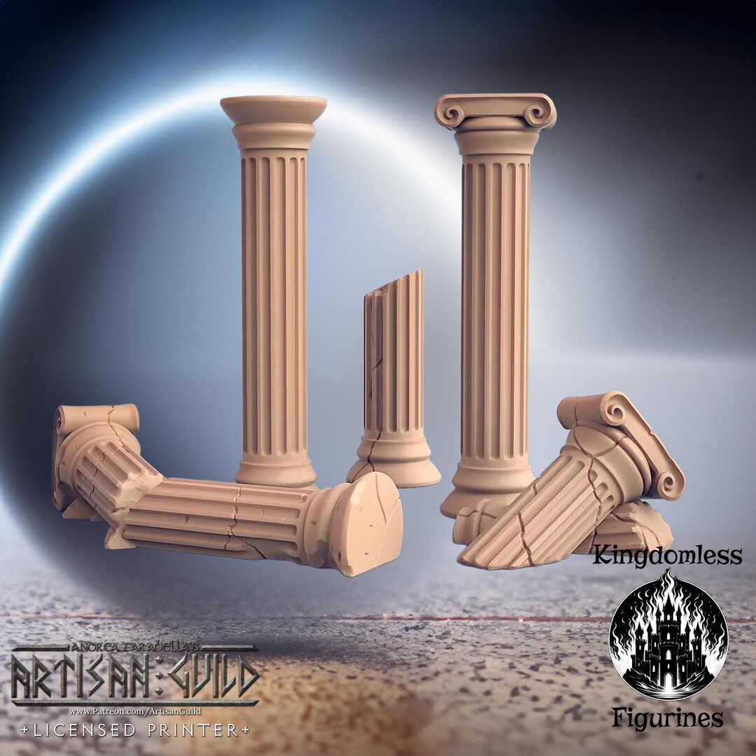 Colosseum Ruins Terrain | Modular Dnd Miniatures, Fantasy Gaming ...