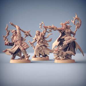 Human Wizard Mini | Dnd Tabletop RPG Miniature | D&D Figurines ...