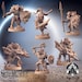 Female Catfolk Warrior Dnd Miniature Tabletop RPG Dnd Mini D&D ...