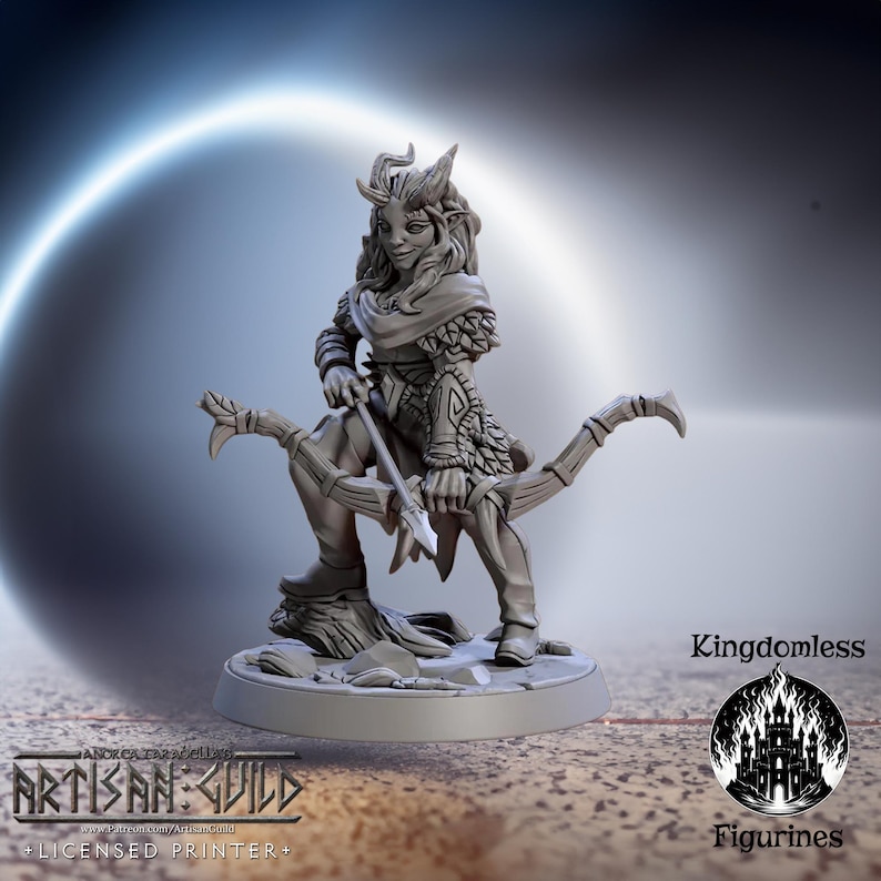 Elf Ranger Miniature: Modular Dnd Figurine, Artisan Guild - Etsy