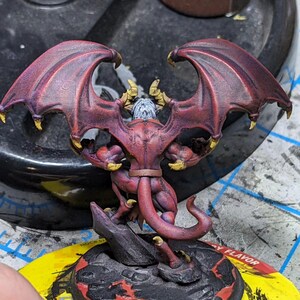 Balrog Demon Dnd Miniature | Tabletop RPG Dnd Mini | D&D Figurines ...