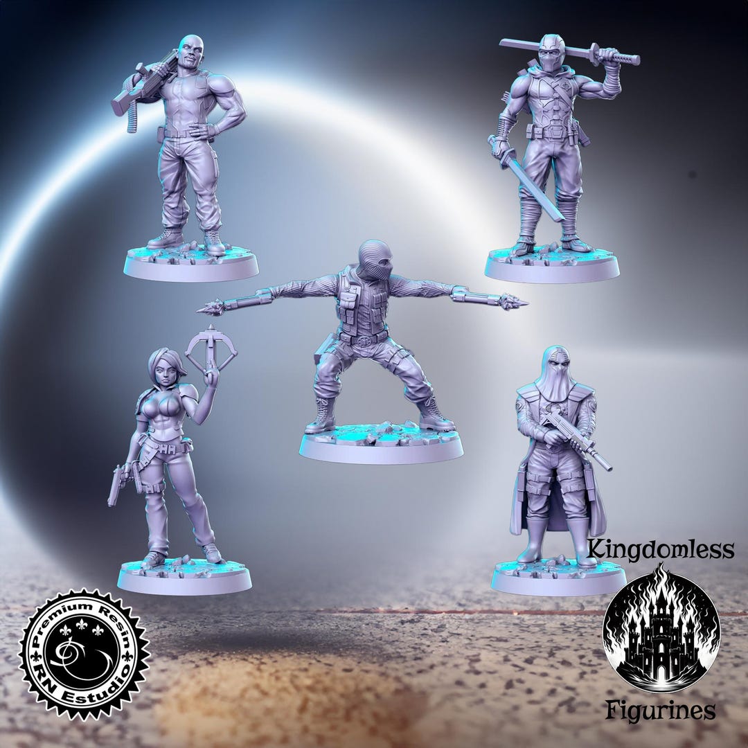 Those Wonderful 80s Vol 4 Full Set Dnd Miniature, Tabletop RPG Dnd Mini ...
