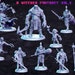 Mounted Demon Knight Dnd Miniature Tabletop RPG Dnd Mini D&D Figurines ...