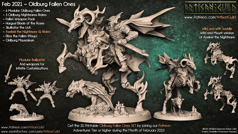 Undead Skeleton Horse Rider Champion Dnd Miniature Tabletop - Etsy