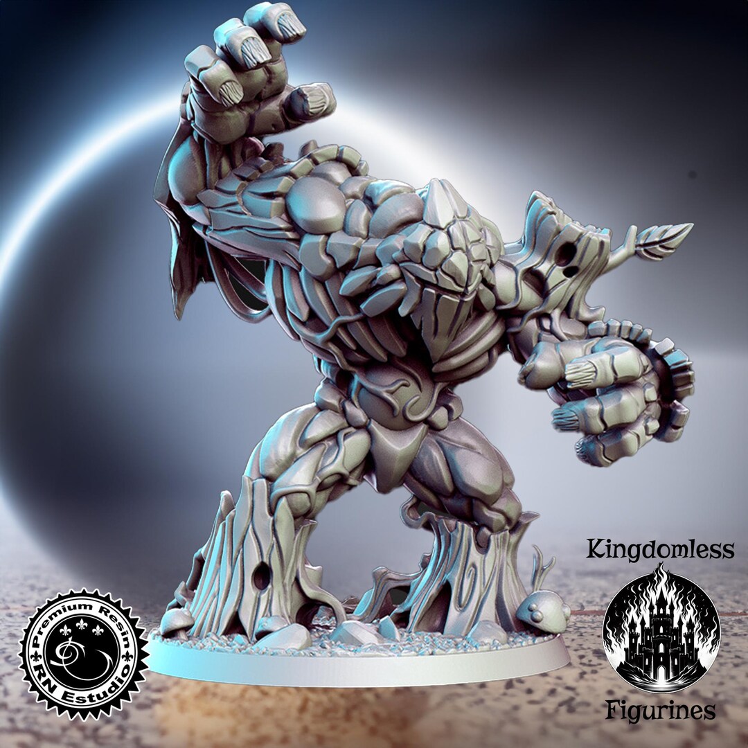 Ent Treeman Miniature: Resin RPG Figurine RN Estudio - Etsy