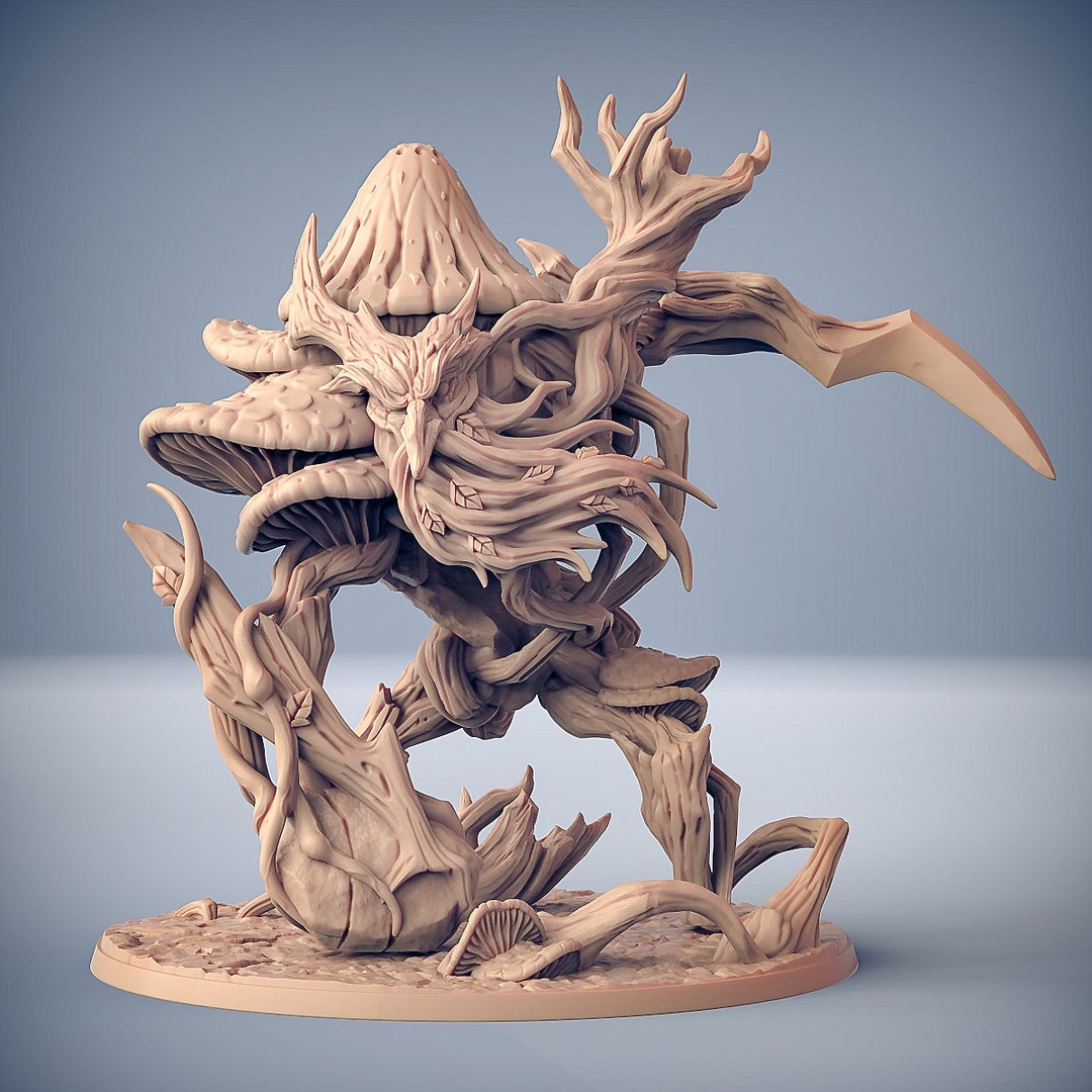 Ent Tree Beast Mini Dnd Tabletop RPG Miniature D&D Figurines Pathfinder ...