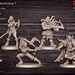 Cyborg Assassin Mini Dnd Tabletop RPG Miniature D&D Figurines ...