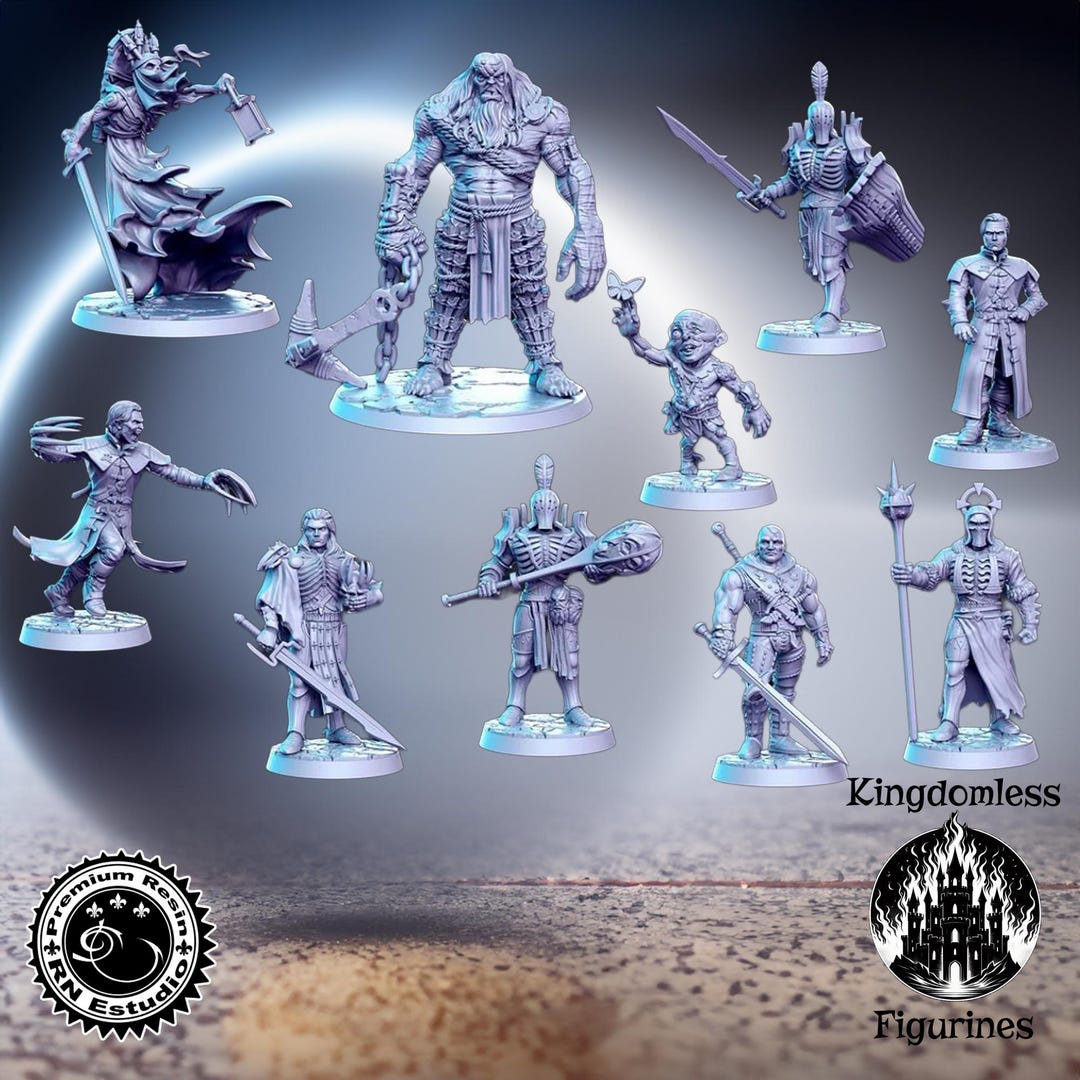 Witch Contract Vol. 3 Dnd Miniatures Set: Tabletop RPG Figurines RN ...