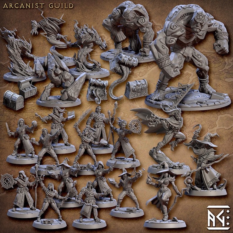 Human Witch Pinup Dnd Miniature Tabletop RPG Dnd Mini D&D - Etsy