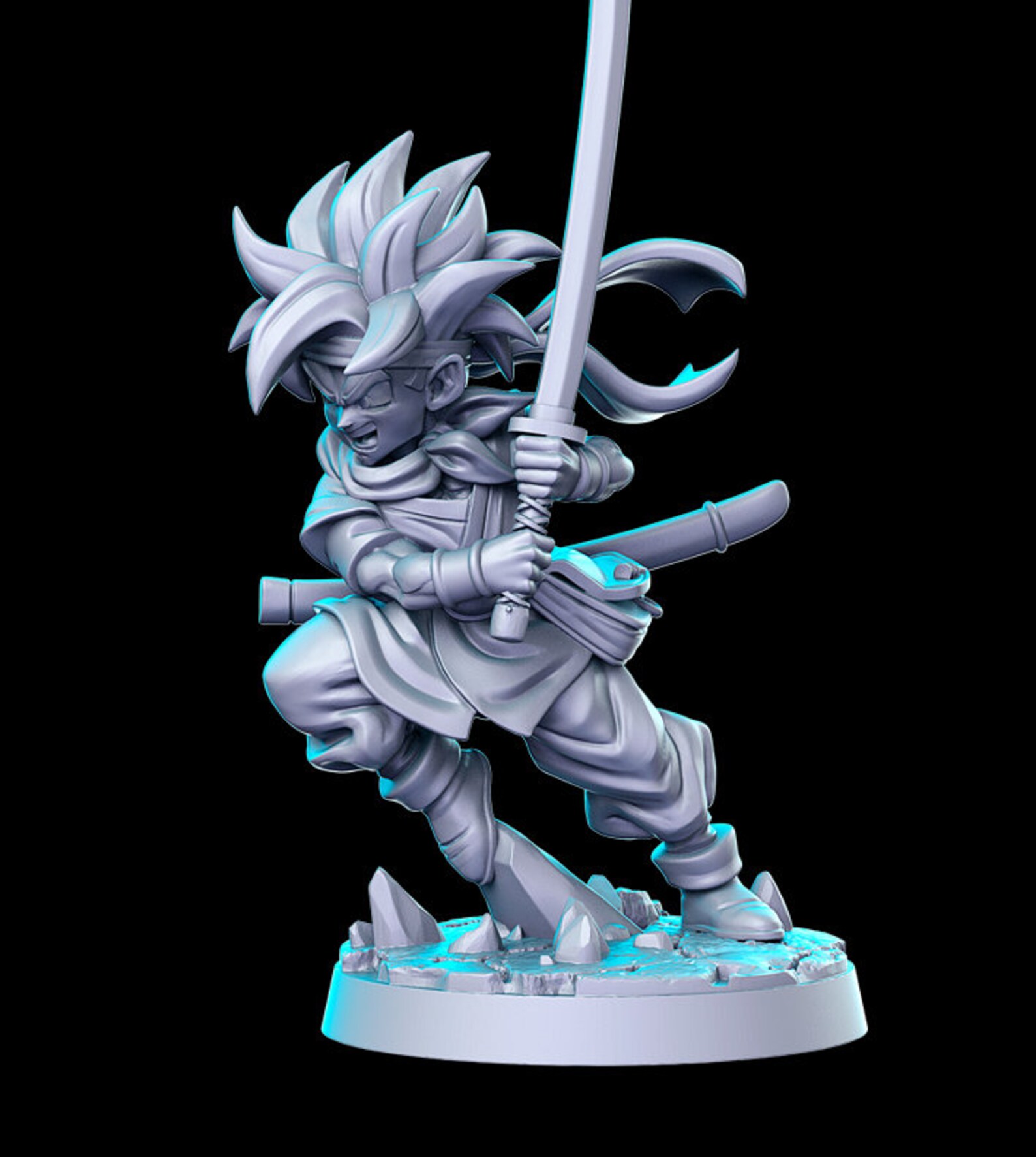 Child Samurai Dnd Miniature Tabletop RPG Dnd Mini D&D - Etsy