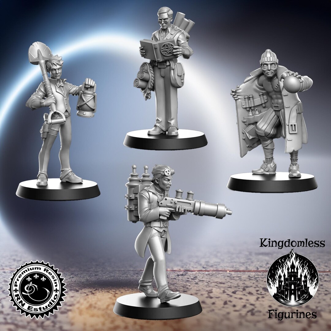 Arcane Explorers Set Dnd Miniature, Tabletop RPG Dnd Mini, D&D ...