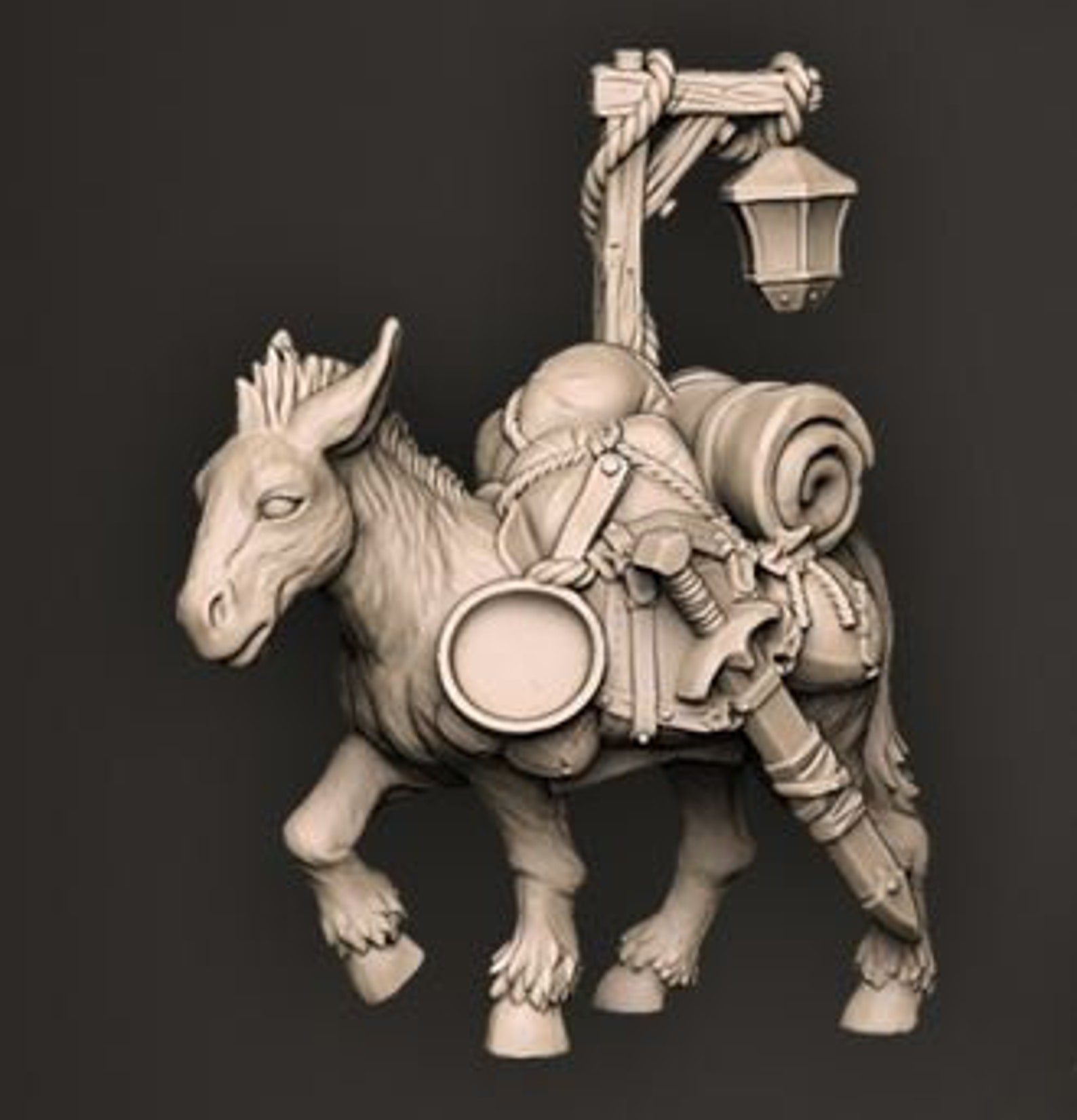 Dnd Pack Mule Mini Tabletop RPG Miniature D&D Figurines | Etsy