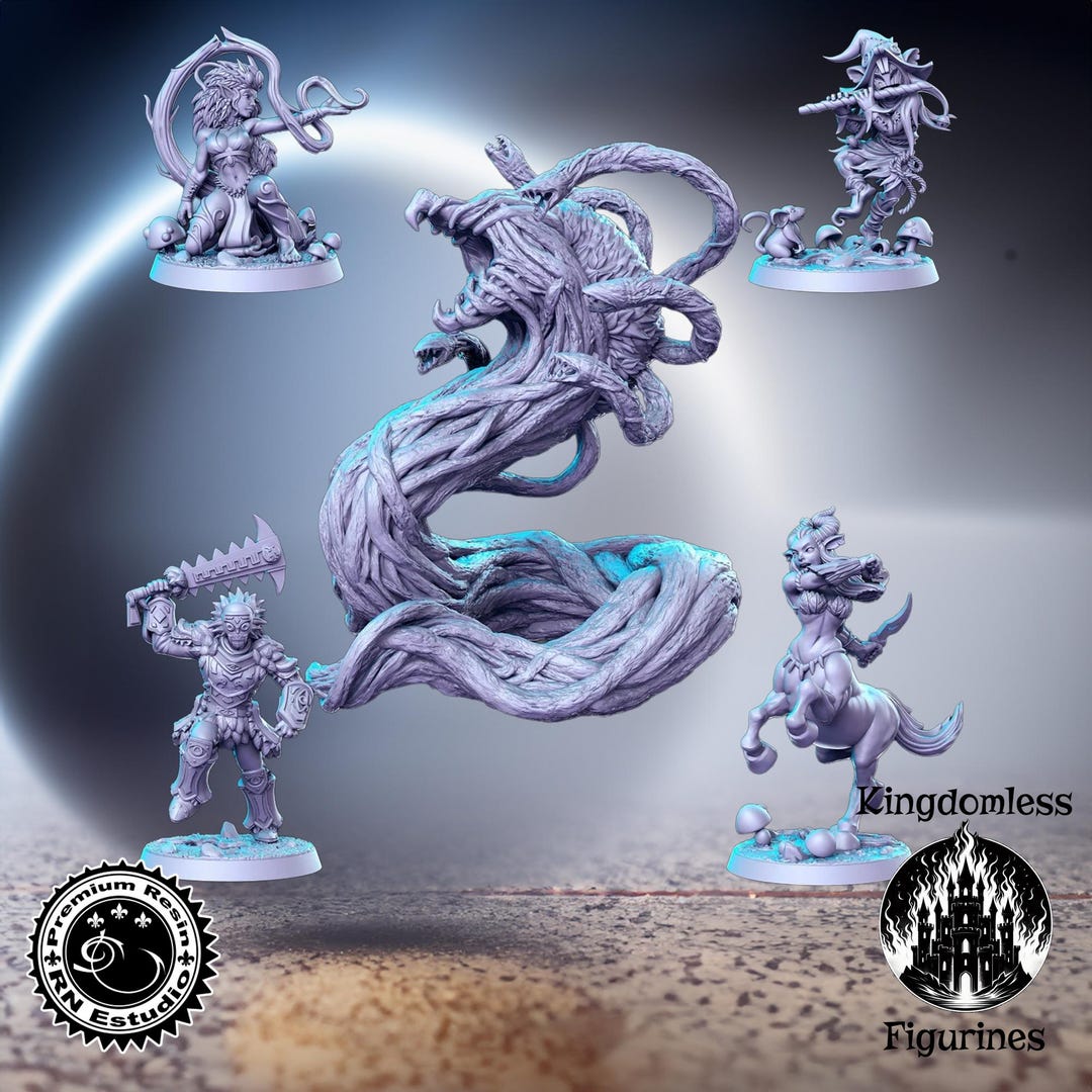 Legends Vol 1 Dnd Miniature Set, RN Estudio, Tabletop RPG Miniatures - Etsy