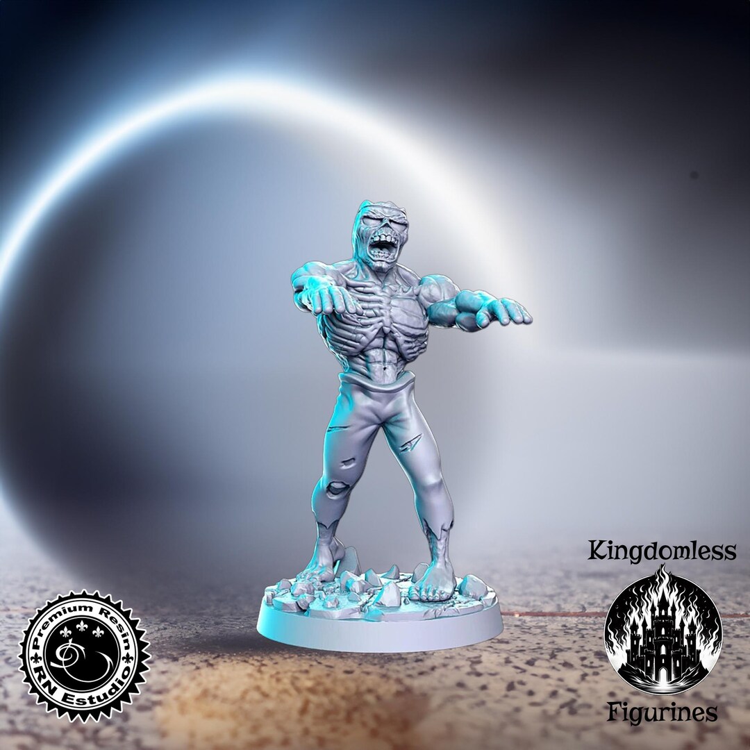 Infected Civilian Dnd Miniature, Tabletop RPG Dnd Mini, D&D Figurines ...