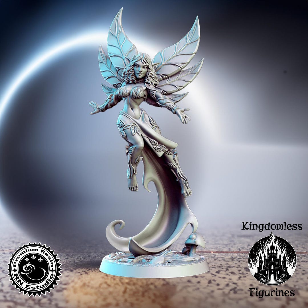 Forest Fairy Mini | Dnd Tabletop RPG Miniature | D&D Figurines ...