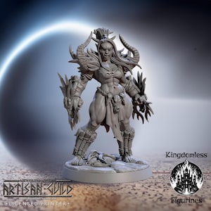 Orc Shaman Pinup Dnd Miniature, Tabletop RPG Dnd Mini, D&D Figurines ...