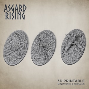 DND Miniature Base Set | Cobblestone & Detailed RPG Miniatures - Etsy