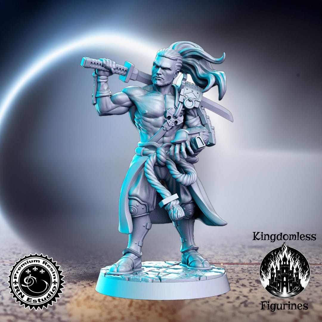 Ronin Swordsman Miniature, Resin Dnd RPG, RN Estudio - Etsy UK