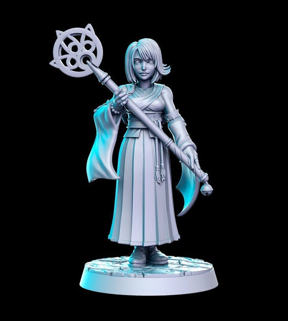 Female Human Priest Dnd Miniature Tabletop RPG Dnd Mini D&D - Etsy
