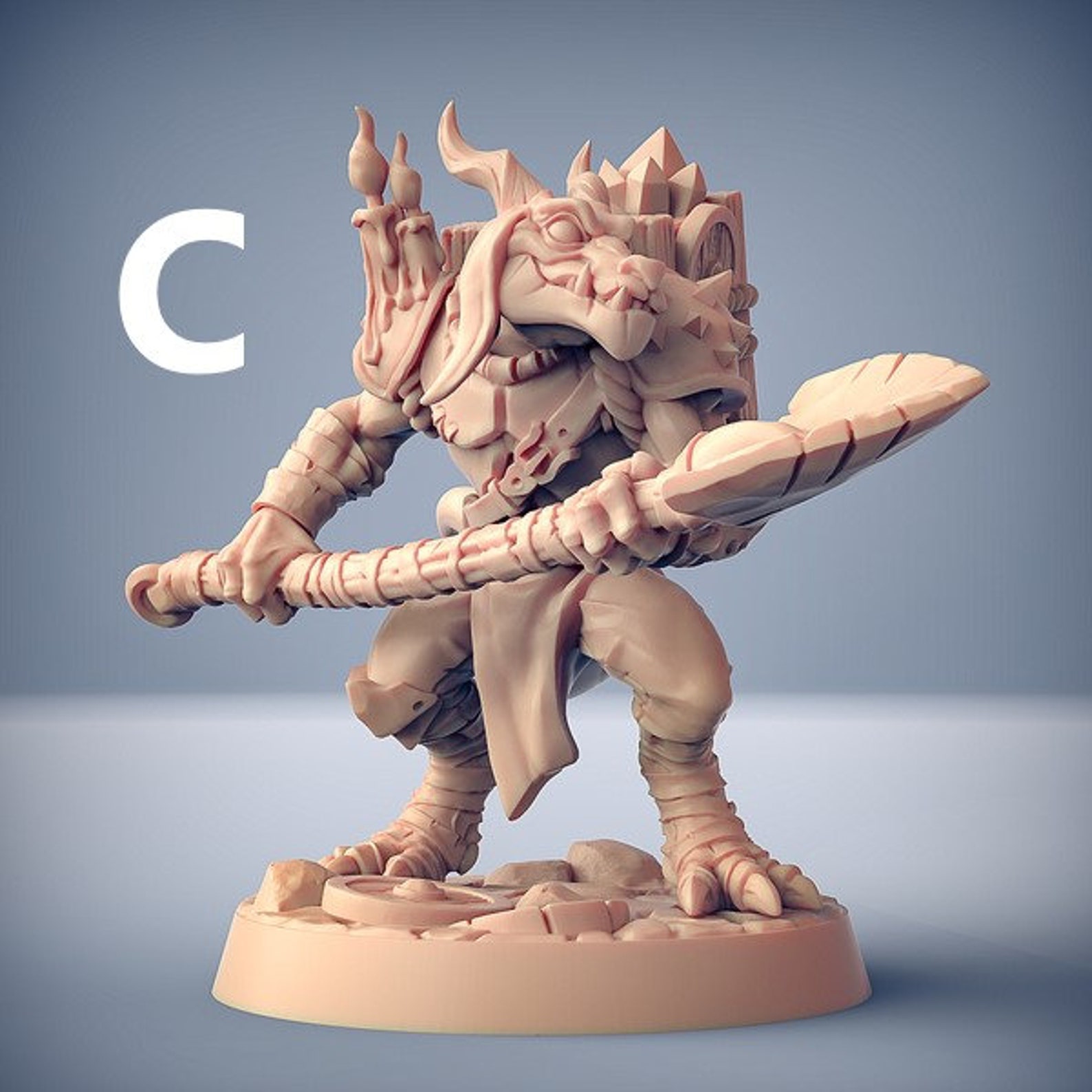 Kobold Fighter DnD Miniature Tabletop RPG Mini D&D | Etsy