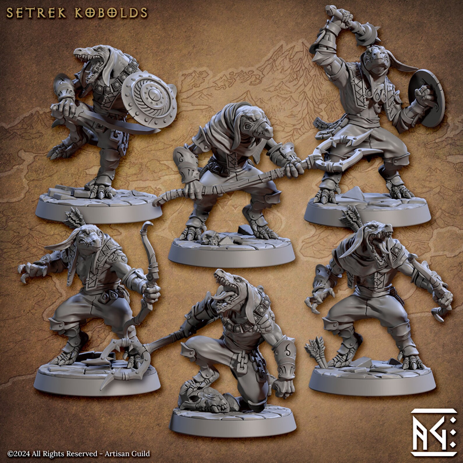 Temple of Ifrit Miniature Set | Artisan Guild Dnd Miniatures - Etsy
