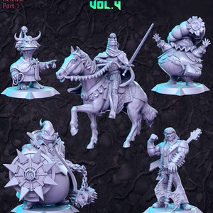 Heavy Metal Rocker Dnd Miniature, Tabletop RPG Dnd Mini, D&D Figurines ...