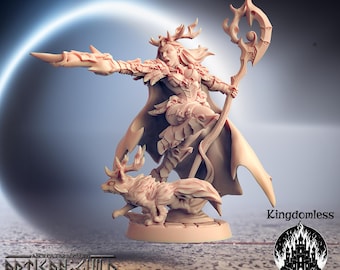 Male Elf Wizard Mini Dnd Tabletop RPG Miniature D&D Figurines ...