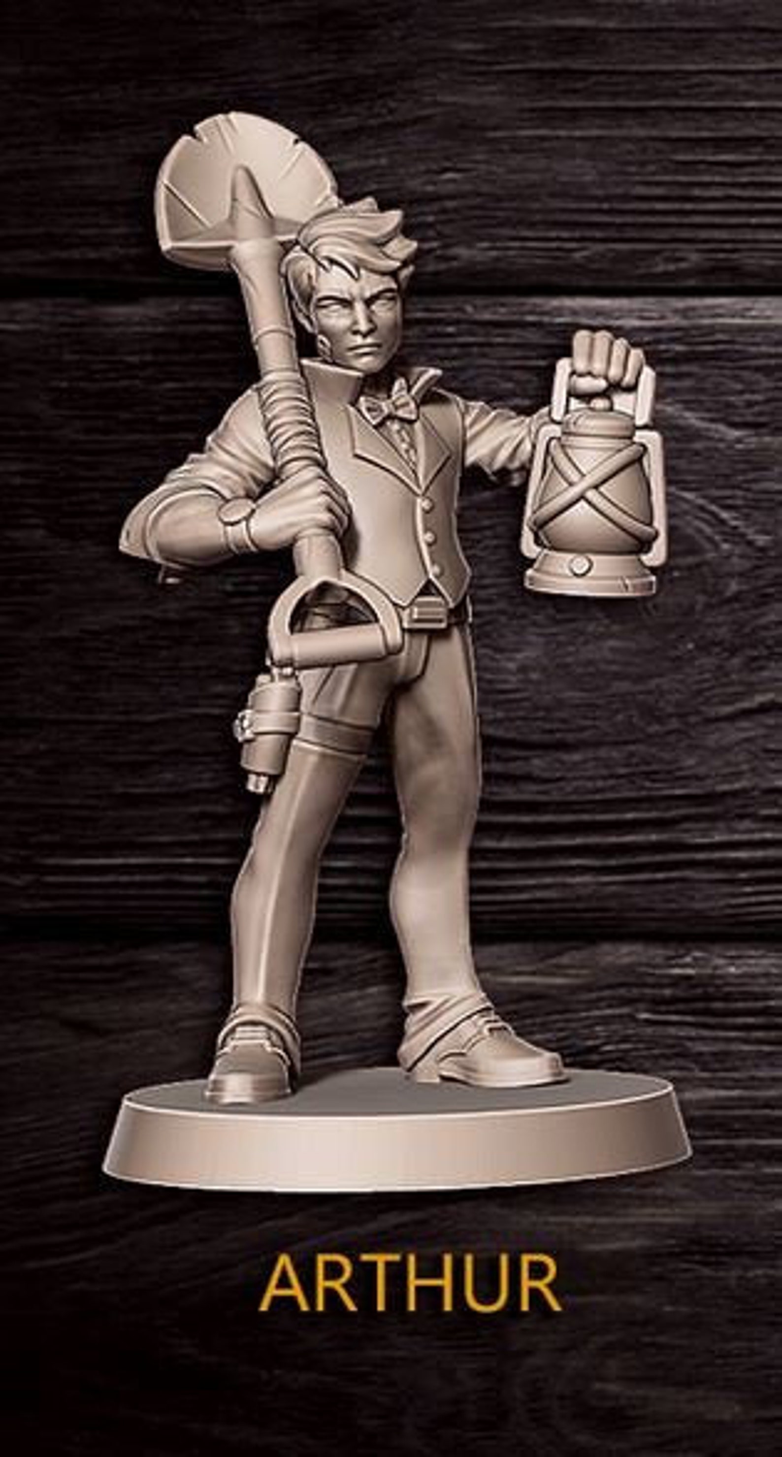 Grave Digger Explorer Mini DnD Tabletop RPG Miniature D&D | Etsy